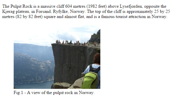 معرفی و کاربرد تگ figcaption در HTML عنوان تصویر در html5